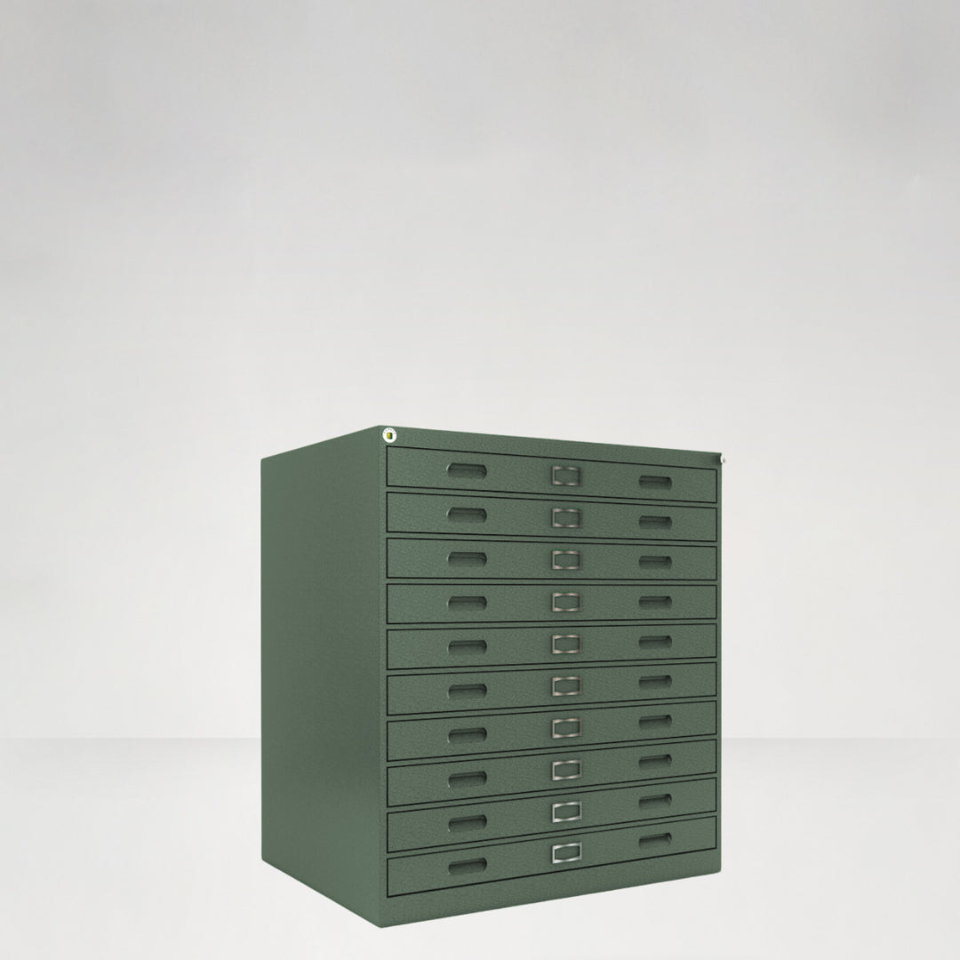 10 Drawer Maps Plan – Jacsons' - Metalworks and Office Solutions